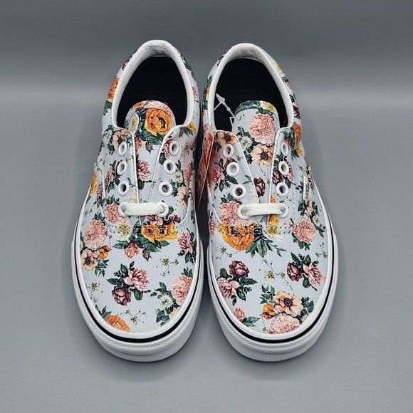 Vans | Shoes | New Vans Era Garden Floral Flowers And True White Cute ...